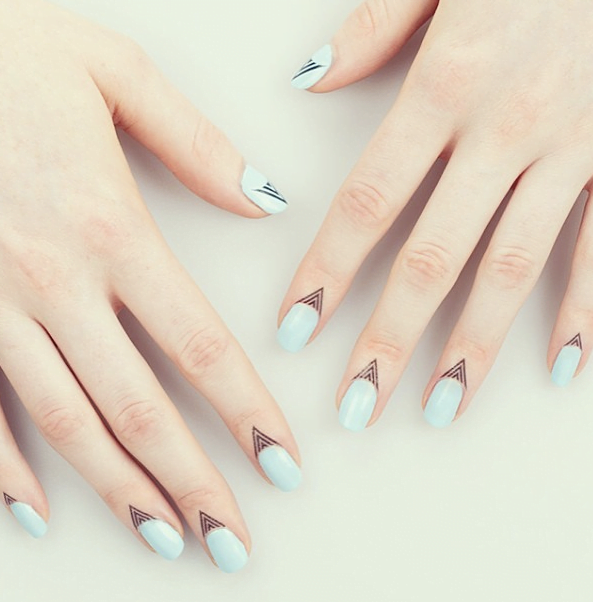 Nieuw: cuticle tattoos/nail art • Cynthia